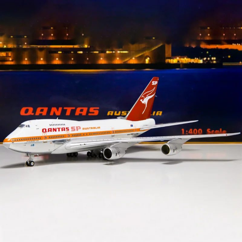 NGmodels 1:400 Scale Qantas Airlines Airbus Boeing 747SP VH-EAA Avion ...