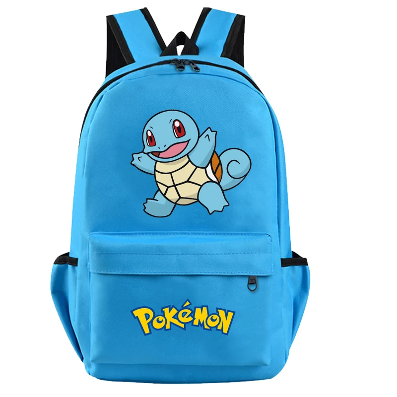 Cartoon Squirtle Pokemon Adventure Student Kawaii Backpack ...