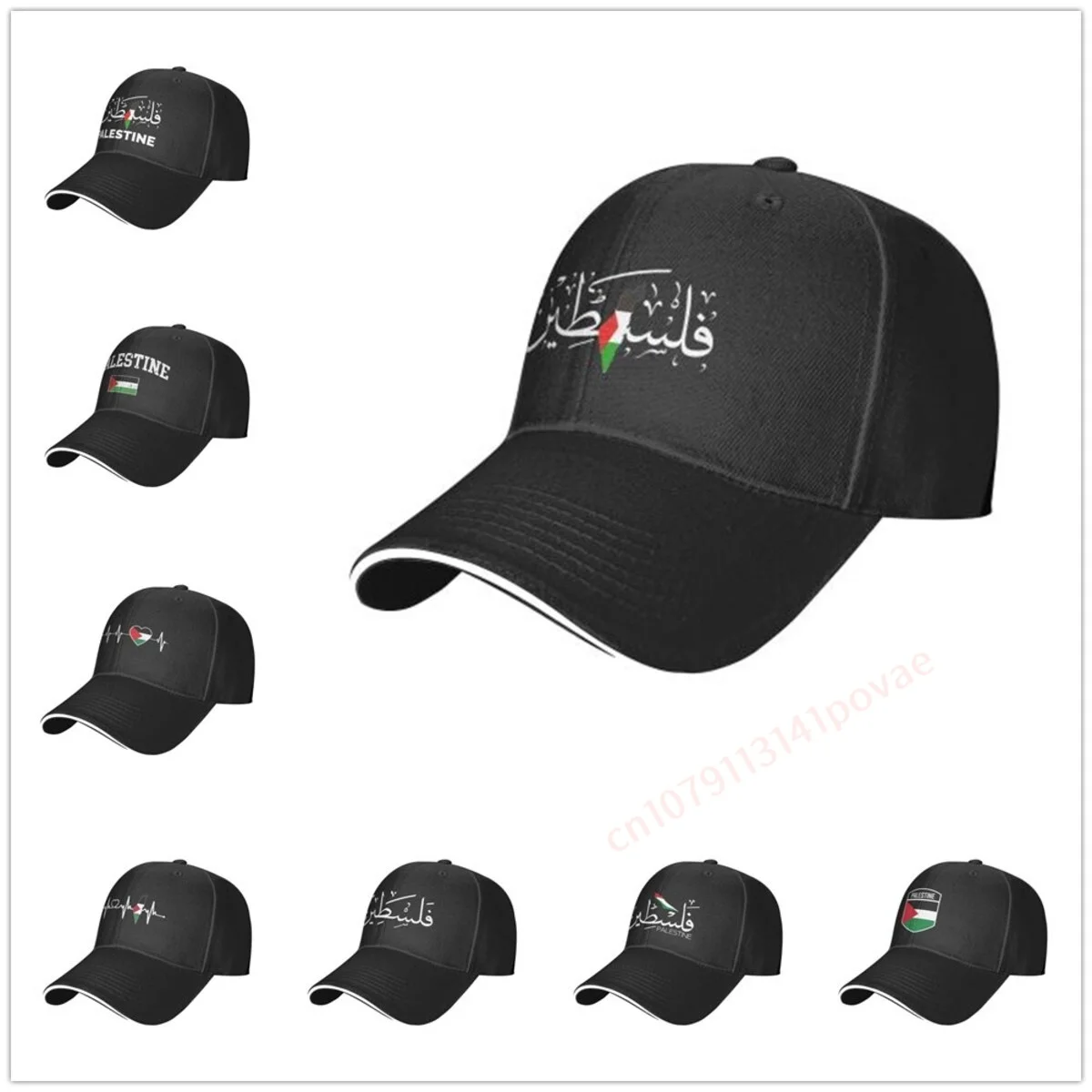 Palestine-Flag-Baseball-Cap-for-Women-Men-Snapback-Hat-Breathable ...