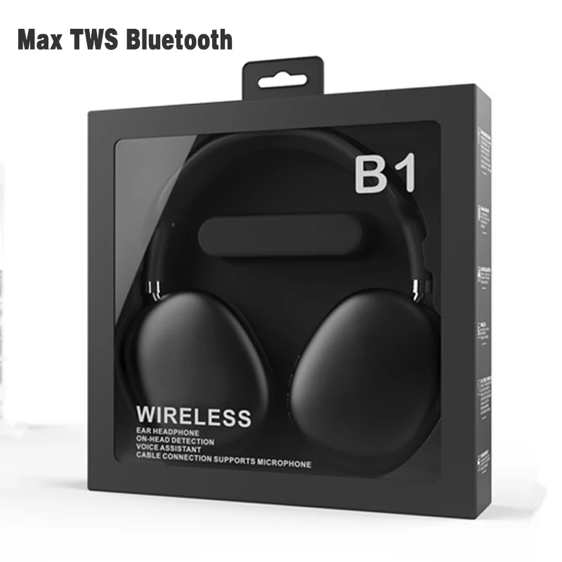 Auriculares-inal-mbricos-Max-MS-B1-cascos-est-reo-con-Bluetooth-y-micr ...
