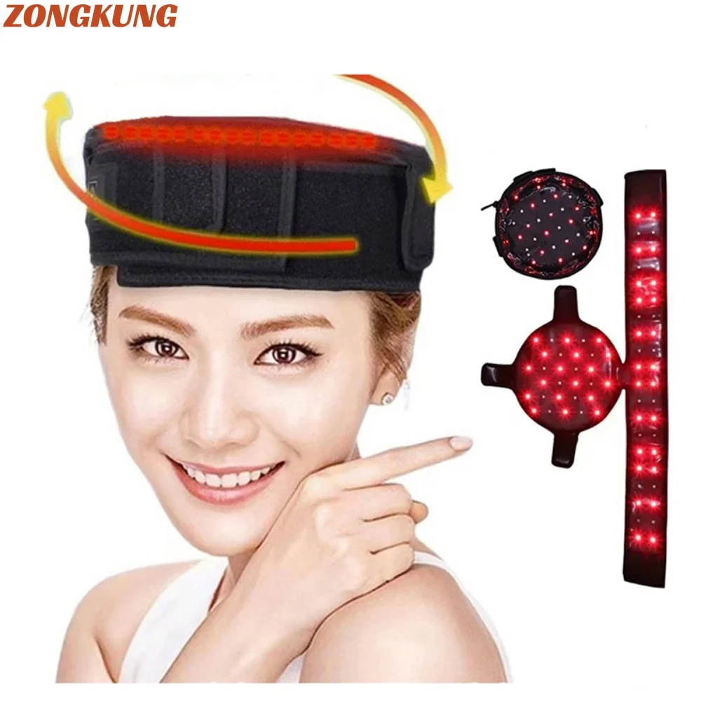 LED-Red-Light-Therapy-Hat-for-Hair-Growth-Red-Infrared-Light-Hair ...