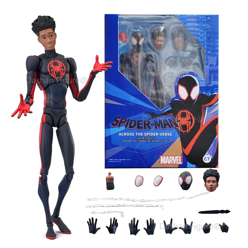 Shf-Spider-Man-Miles-Morales-Figures-Marvel-Spiderman-Across-the-Spider ...