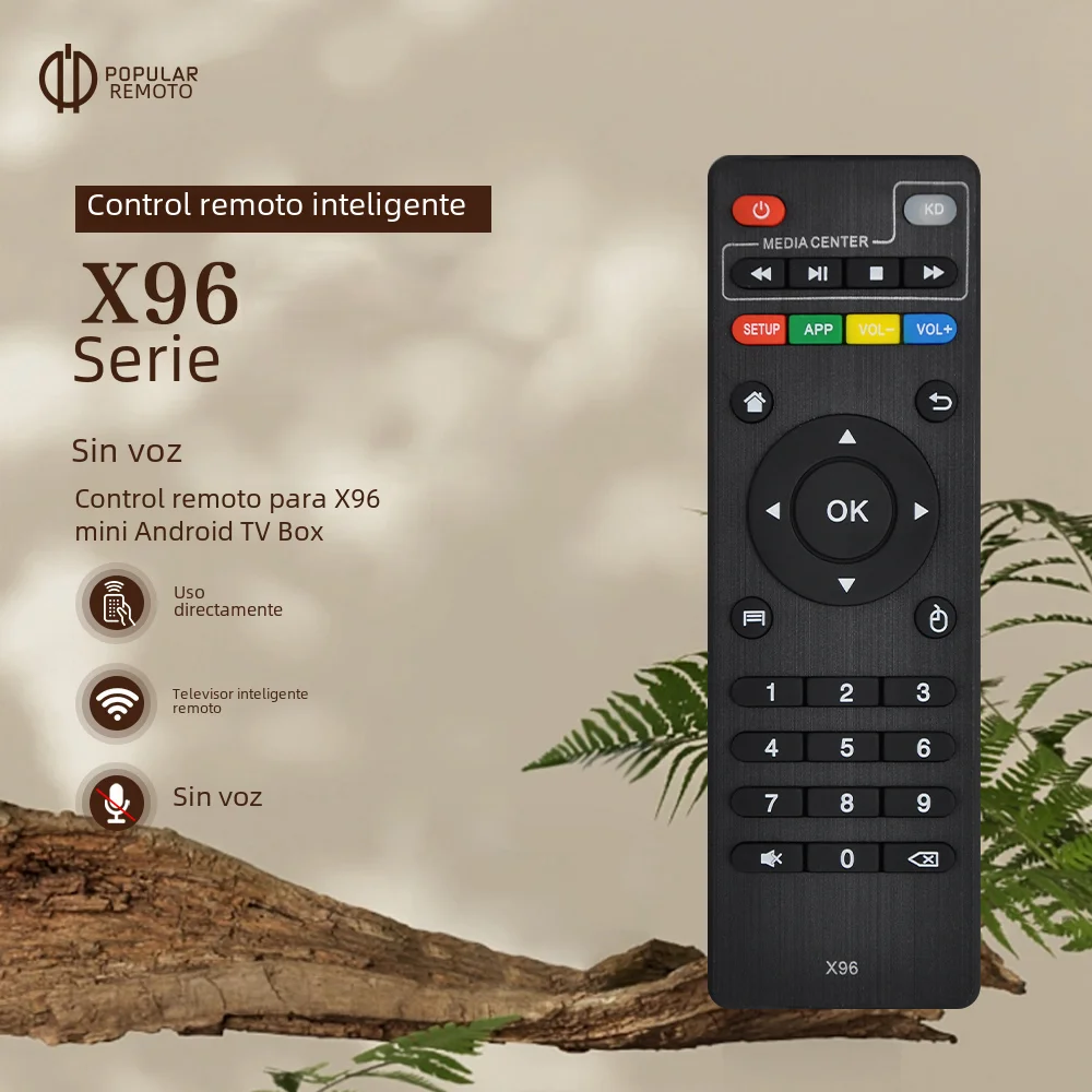 Mando-a-distancia-X96-S905W-Compatible-con-MXQ-Pro-4K-T95M-T95N-T95X ...