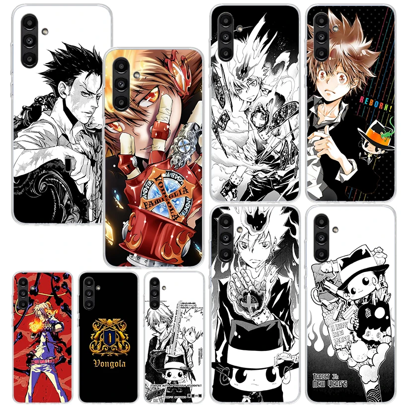 Katekyo Hitman Reborn Phone Case For Samsung Galaxy A16 A26 A36 A56 A15 ...