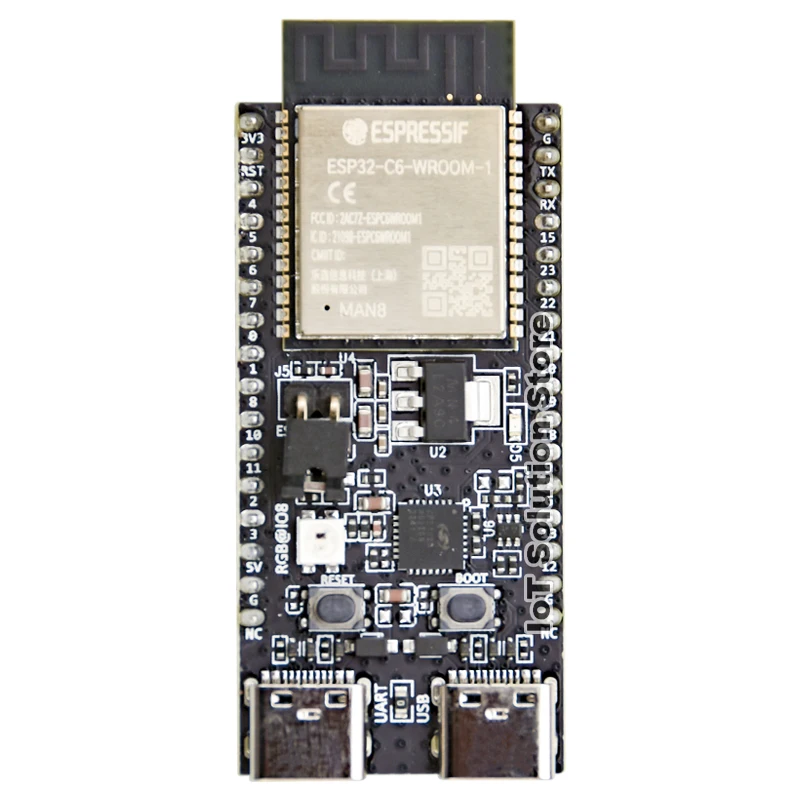 Esp32 C6 Devkitc 1 Development Board Kit Esp32 C6 Series Wifi6 Equipped With Esp32 C6 Wroom 1