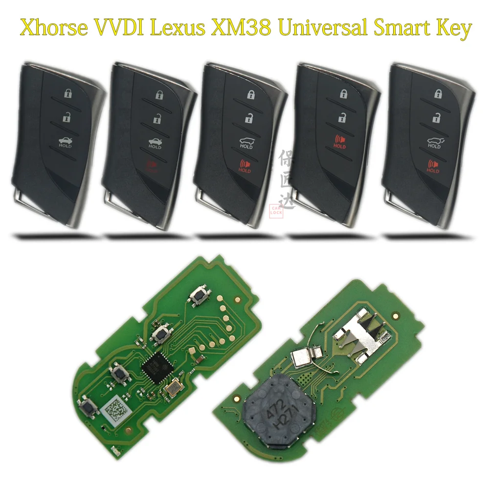 Xhorse-VVDI-Universal-XM38-Smart-Key-fob-for-Lexus-ES-RX-NX-LX-2018 ...