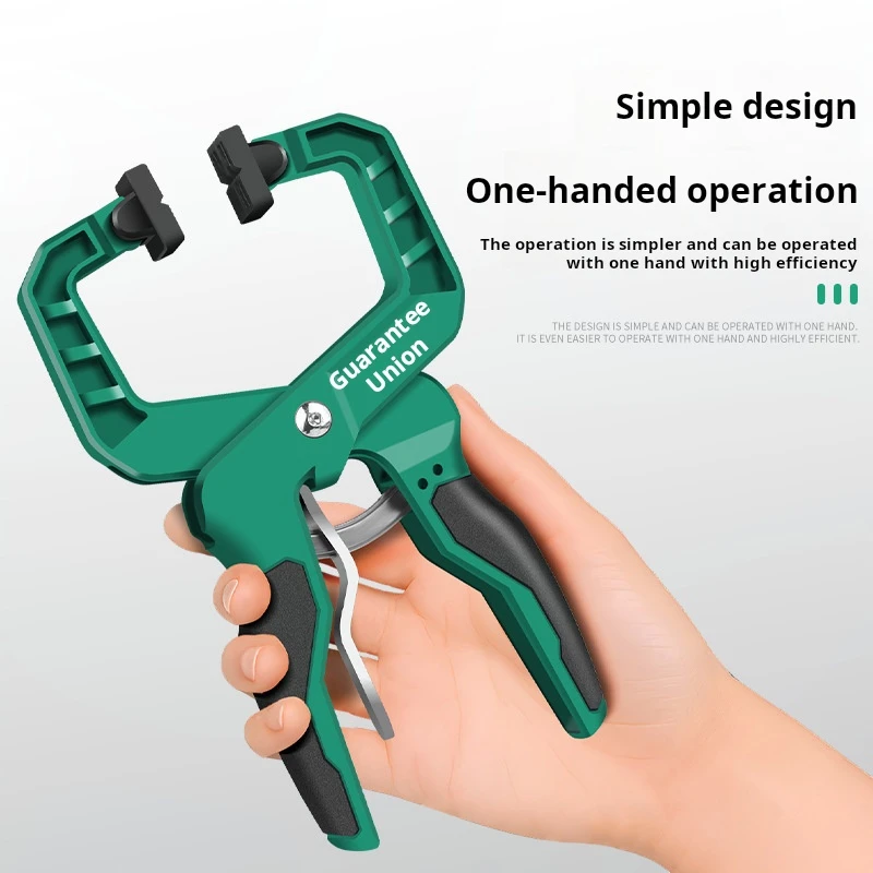Woodworking Workbench Fixing clip Quick ratchet heavy duty clamp tool ...
