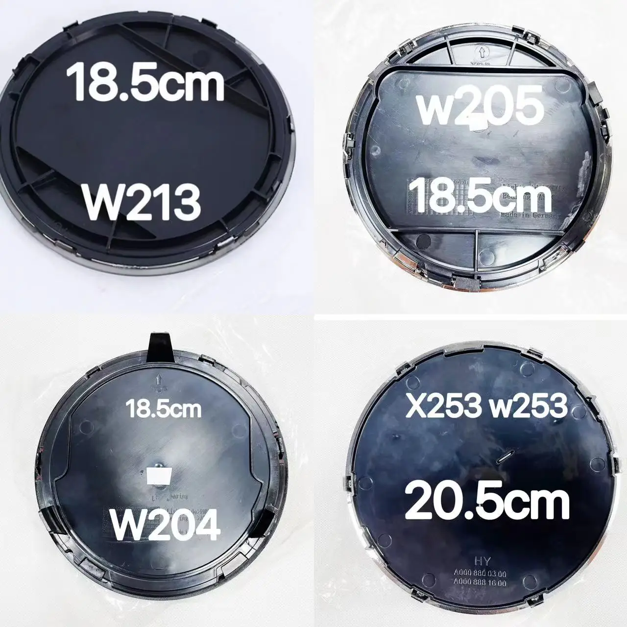 High-Quality-Car-Front-Logo-Middle-Emblem-Grille-Badge-For-W204-W205 ...