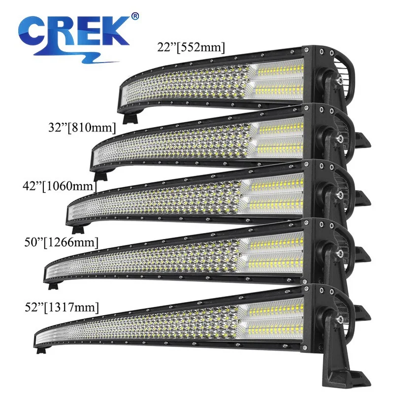 CREK-Off-Road-50-52-Curved-Lightbar-12V-24V-4x4-Roof-LED-Bar-Light-for ...