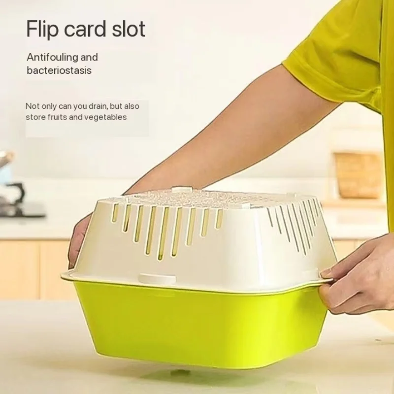 1pc-Kitchen-multi-use-drain-basket-double-layer-vegetable-washing-fruit ...