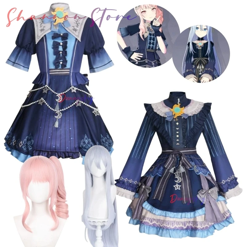 Purple Star Akiyama Mizuki Cosplay PJSK Yoisaki Kanade Costume Project ...