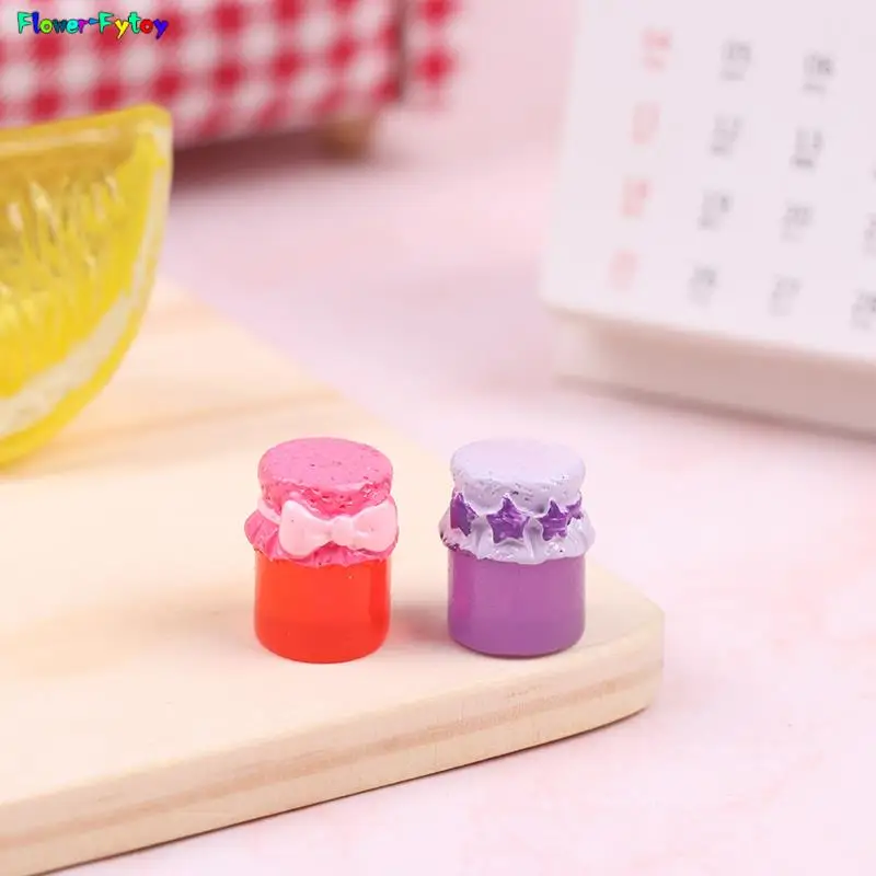 5PCS-Set-1-12-Dollhouse-Miniatures-Simulation-Jam-Bottles-Little-Jam ...