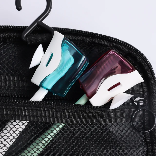 Suction Cup Toothbrush Holder Protector Case - Made Minimal