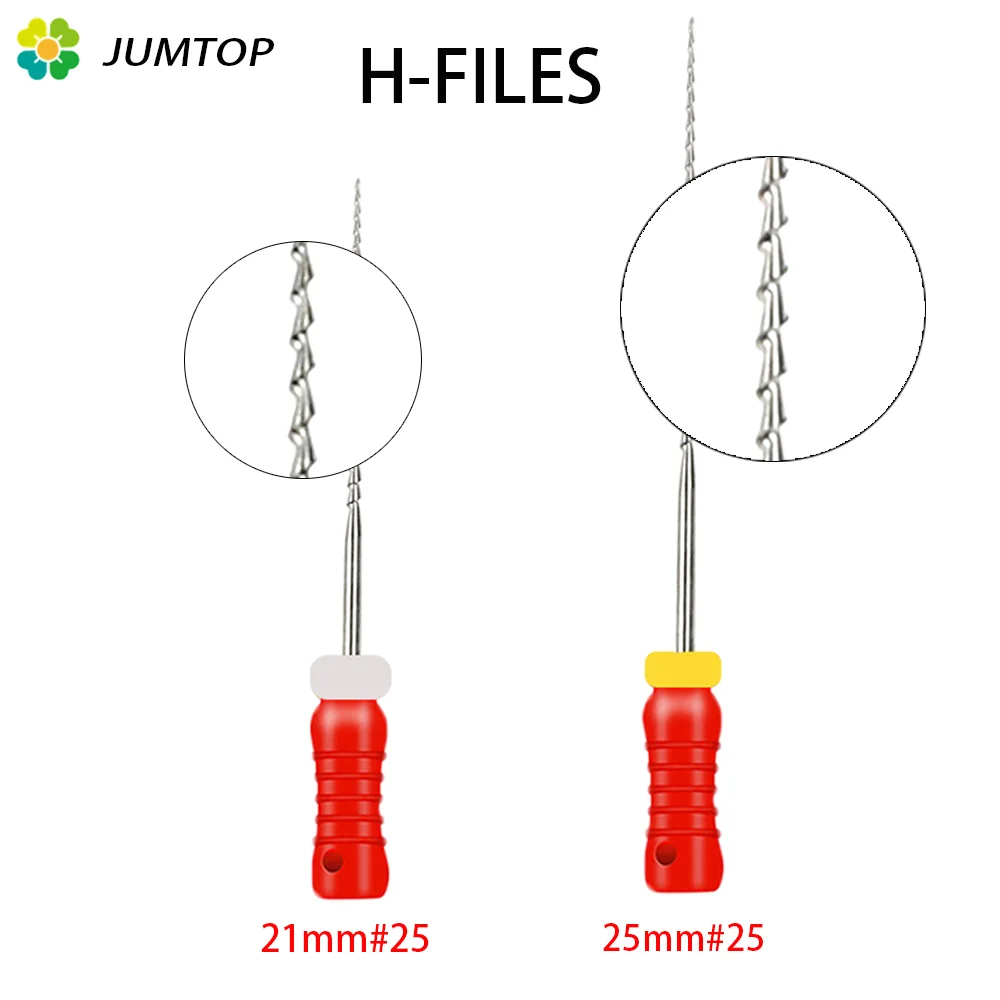 Files 80/80 Dental Endo H-Files (18-Pack) - #35 Stainless Steel For ...