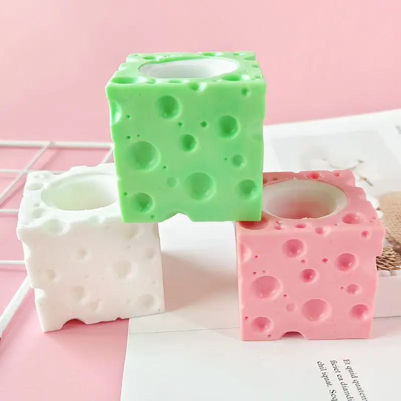 Rabbit-Cheese-Cup-Decompression-Toys-Cute-3D-Cube-Mochi-Squishy-Toys ...