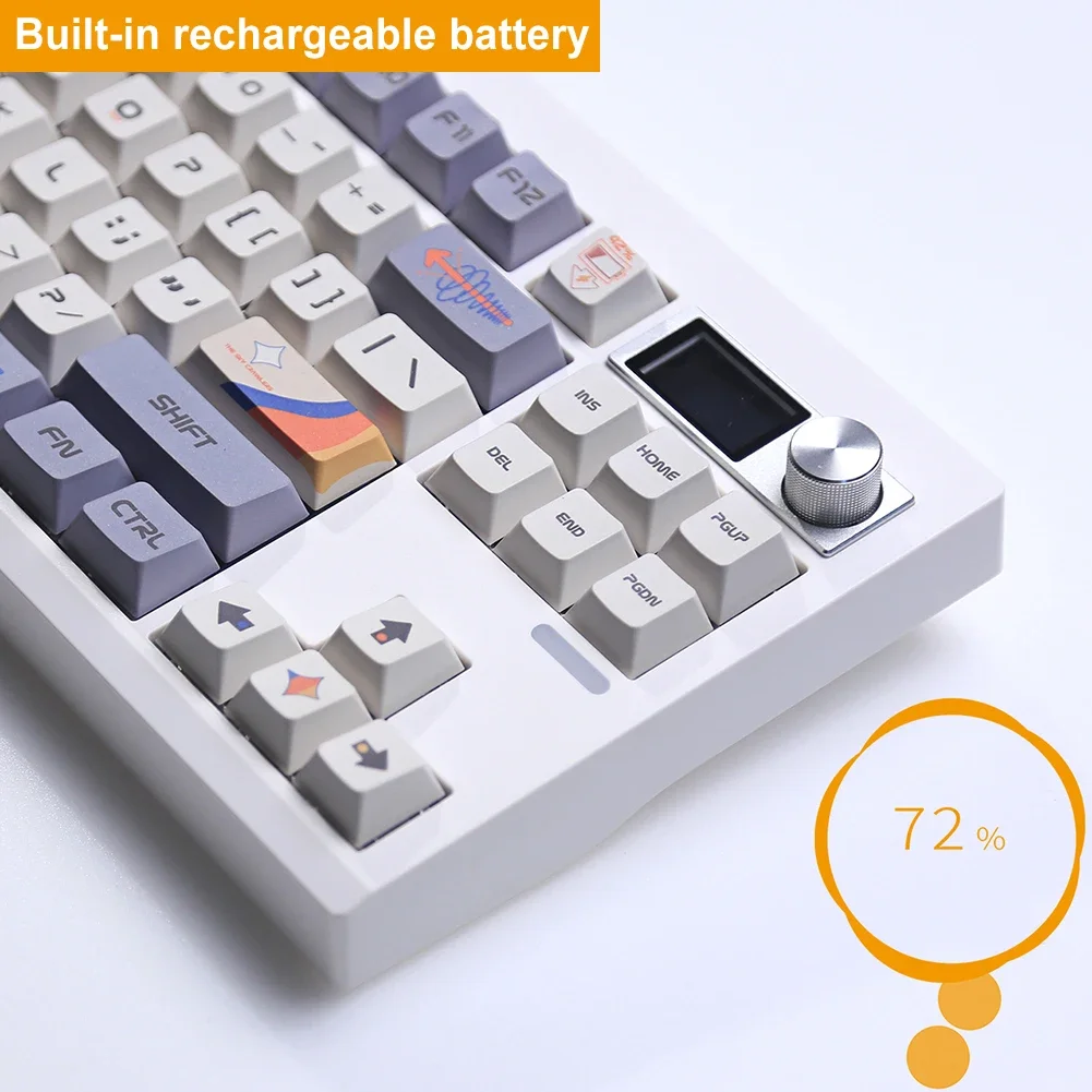 Buy GMK87 Mechanical Keyboard Kit Ergonomic Keyboard 87Keys Hotswap ...