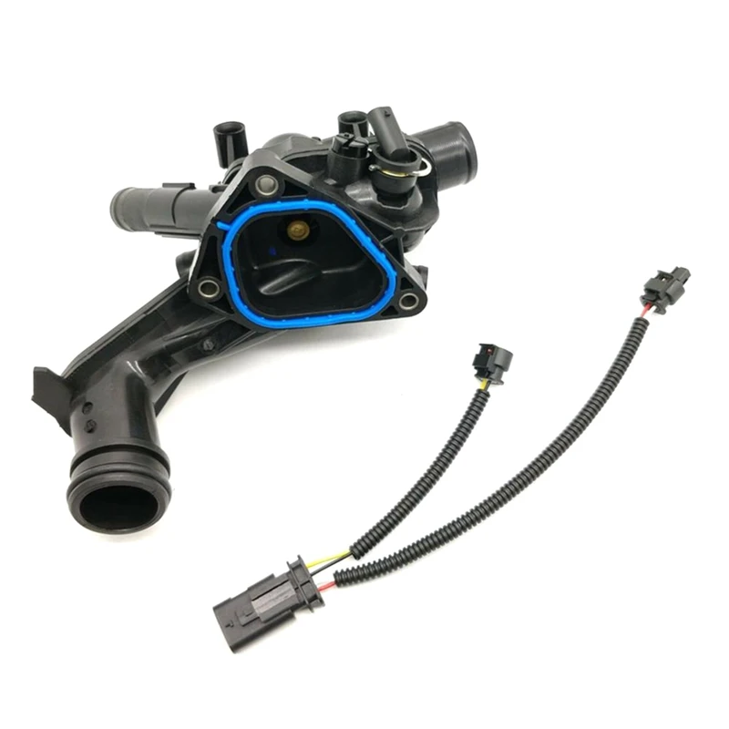 11537647751-12518611289-1Set-Engine-Coolant-Thermostat-Assembly-Adapter ...