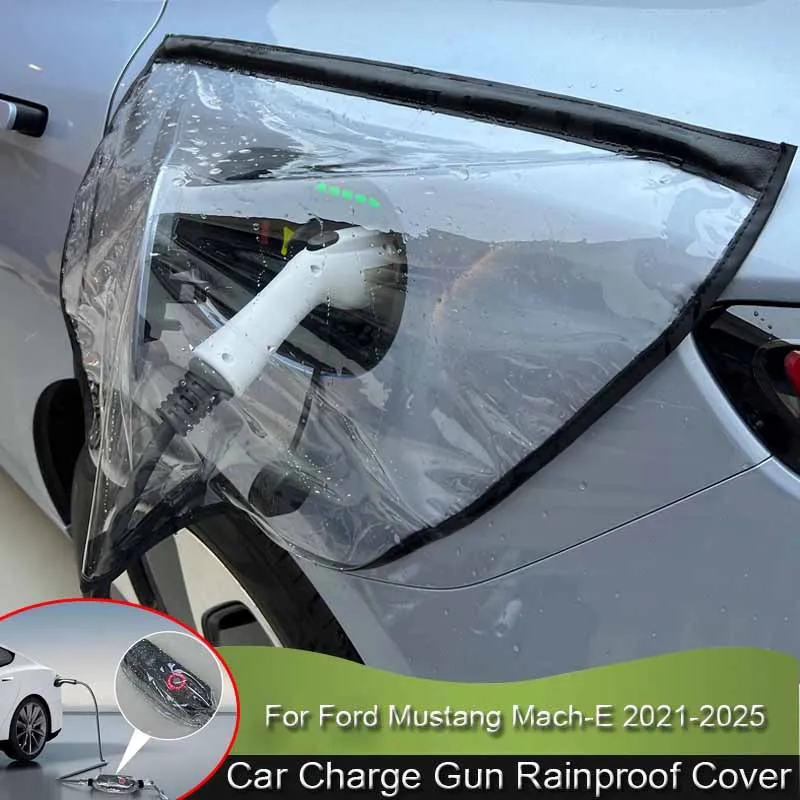 Car-New-Energy-Charging-Port-Rain-Cover-For-Ford-Mustang-Mach-E-2021 ...