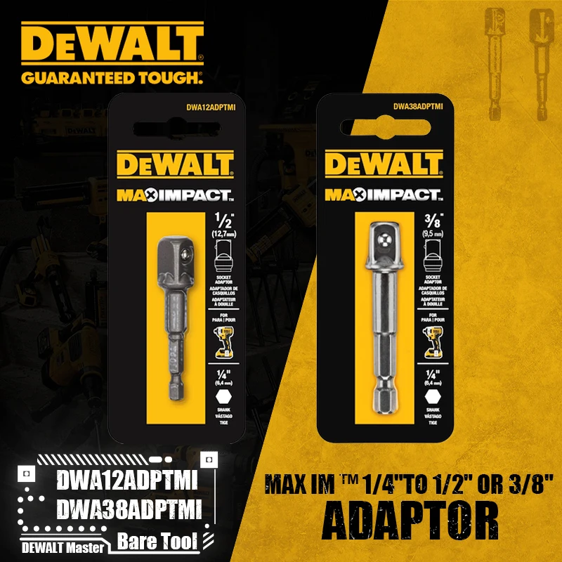 DEWALT-DWA12ADPTMI-DWA38ADPTMI-MAX-IMPACT-1-4-TO-SQUARE-1-2-or-3-8 ...