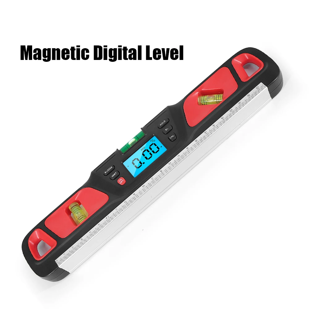 Digital-Spirit-level-Protractor-360-degree-Angle-Finder-Inclinometer ...