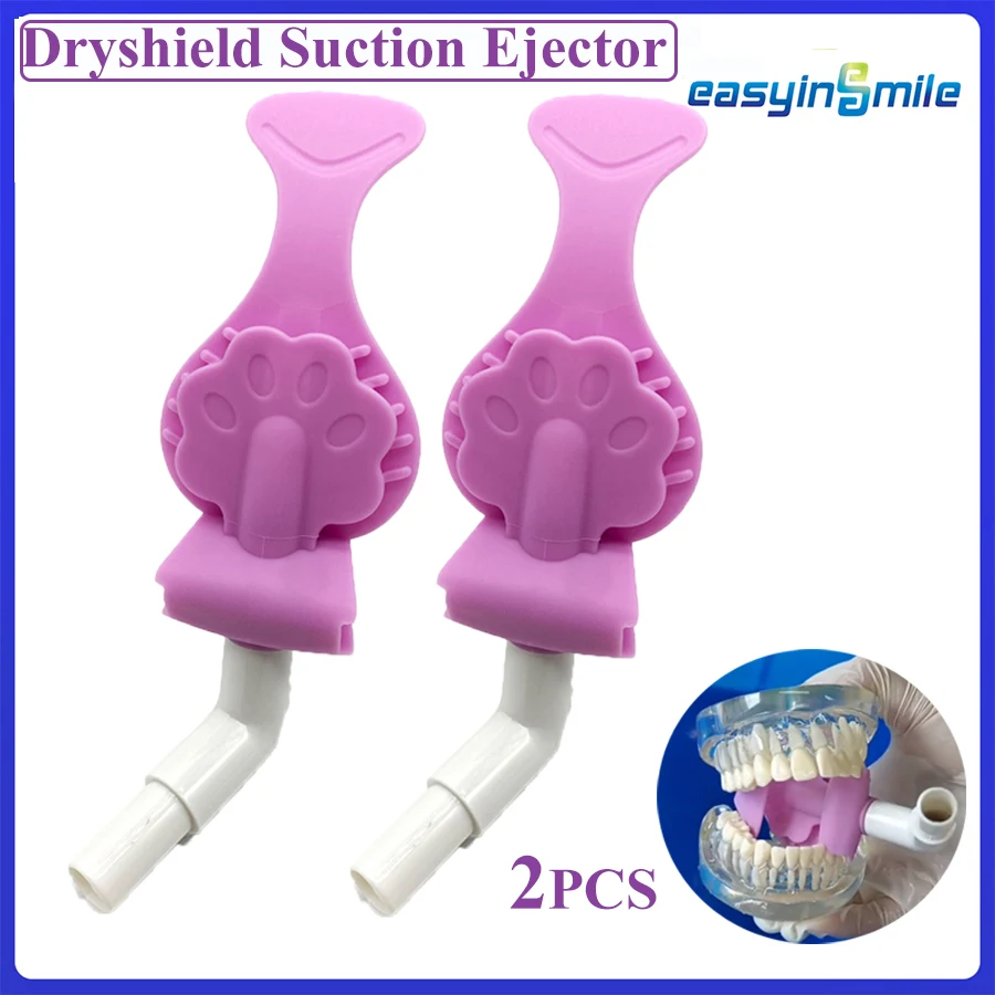 2Pcs-EASYINSMILE-Dental-Bite-Block-Saliva-Ejector-Suction-Tube-Mouth ...