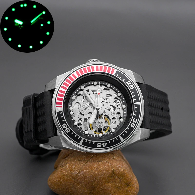 Seiko-reloj-de-buceo-NH70-para-hombre-cron-grafo-con-movimiento-autom ...