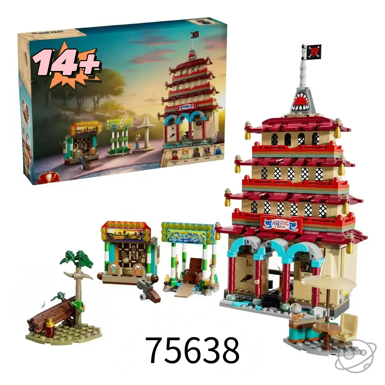 NEW 926pcs Navigation King Luffy Battle at Arlong Park 75638 Fish Man ...