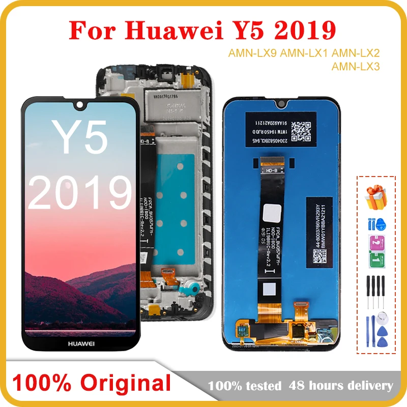 5-7-para-huawei-y5-2019-lcd-original-AMN-LX9-lx1-lx2-lx3-display-com ...