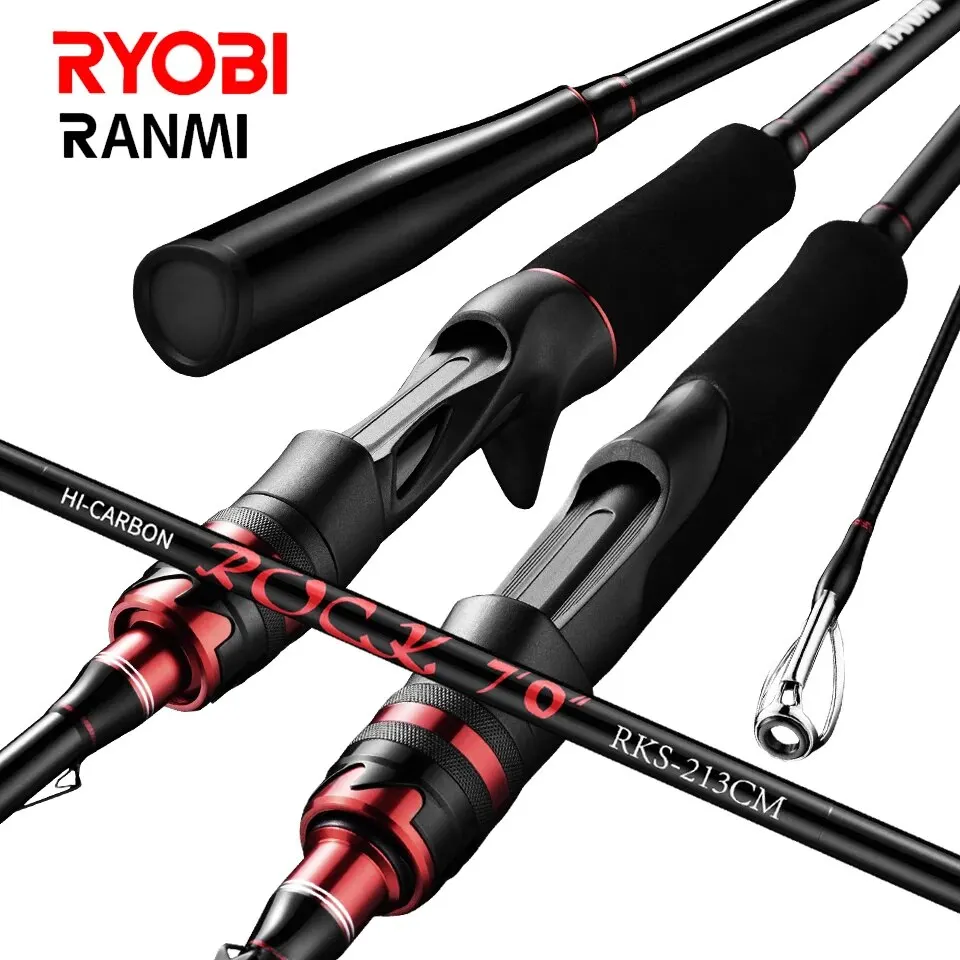 RYOBI-RANMI-ROCK-Fishing-Rod-30T-Carbon-Fiber-1-98m-2-1m-3-0m-3 ...