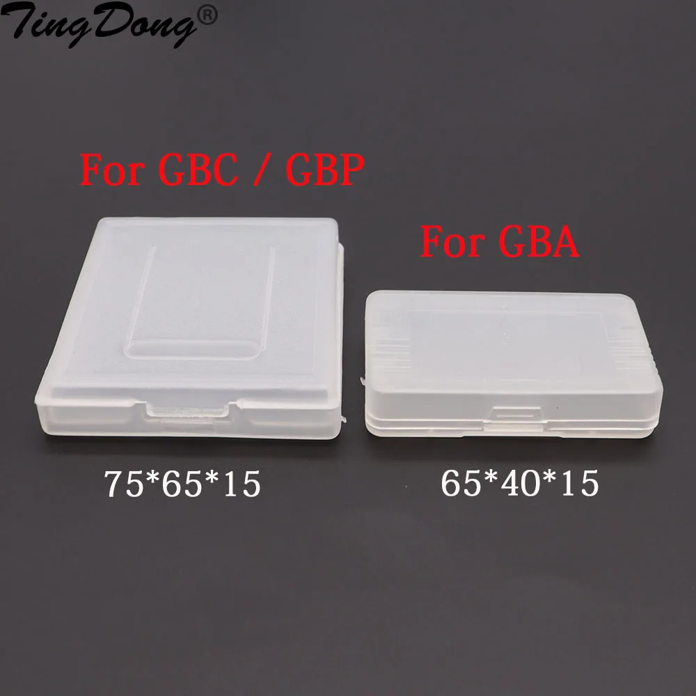 Plastic Game Cartridge Card Case for GameBoy Color GBC GBA GBP Gaming ...