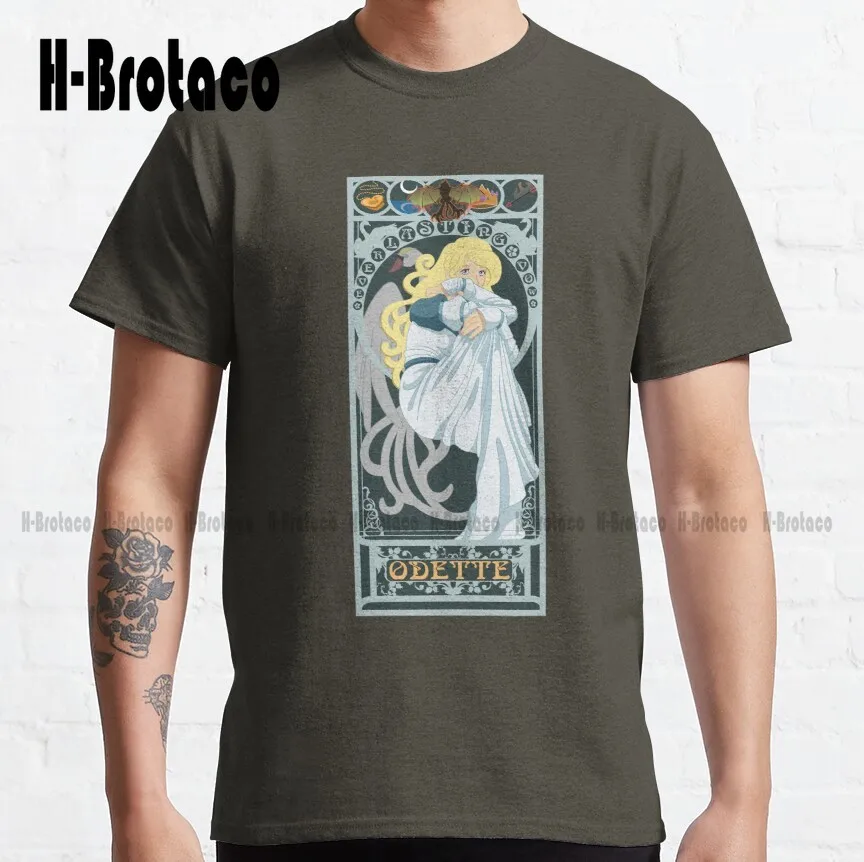 Odette-Nouveau-Swan-Princess-Classic-T-Shirt-Custom-Gift-Funny-Art ...