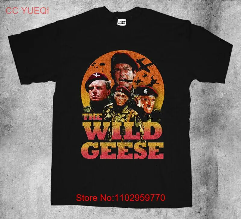 The Wild Geese 5 Commando Classic Movie T-shirt - AliExpress 200000343