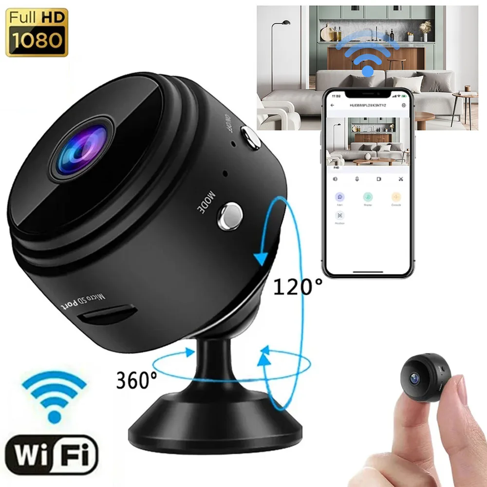New-A9-Camera-WiFi-1080P-HD-Voice-Recorder-Wireless-Mini-Camera-Video ...