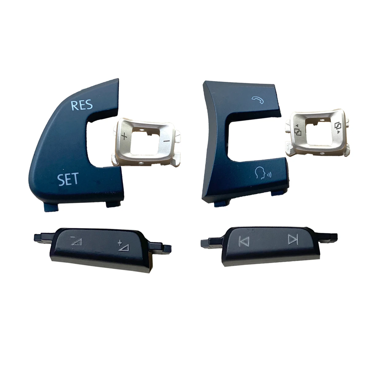 x1-Steering-Wheel-Cruise-Multifunction-Switch-Button-Cover-Key-CNL-RES ...