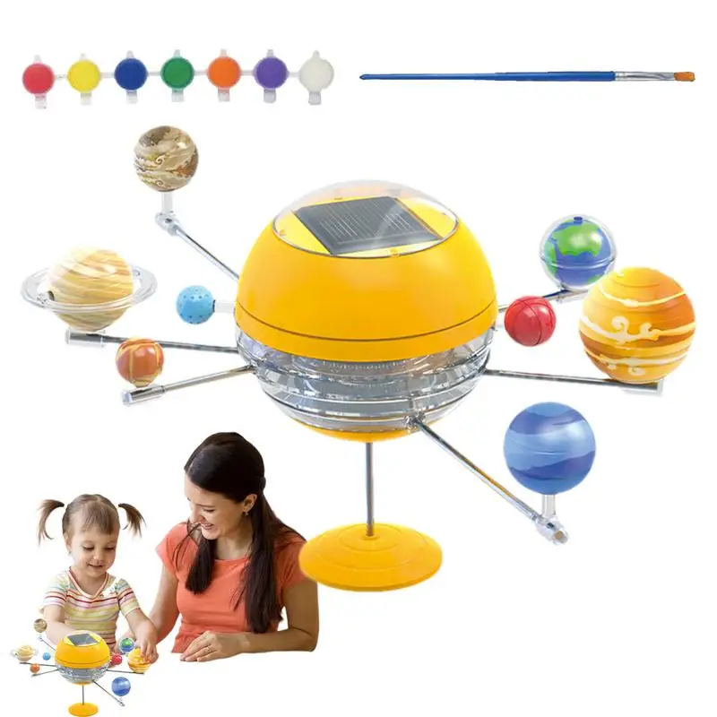 Solar-System-Planetary-Model-Kit-For-childrens-8-Planets-STEM-Model-DIY ...