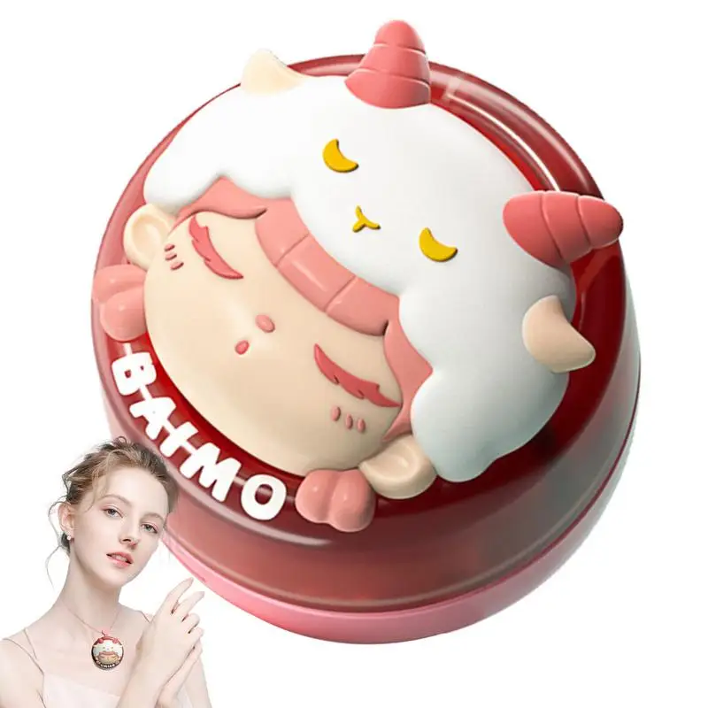 Portable-Small-Hangable-Neck-Fan-Cute-Cartoon-Bladeless-Neckband-Fan ...