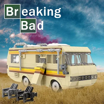 MOC Moive Series 2023 New Breaking Bad Car Building Blocks Kit Vehicle ...
