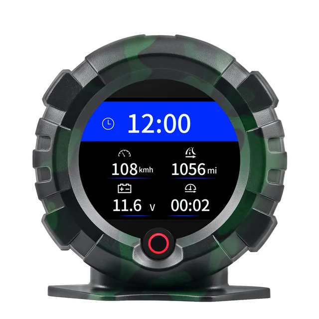 Autool X95 GPS Speedometer & Inclinometer - Multi-Function Tilt Gauge ...