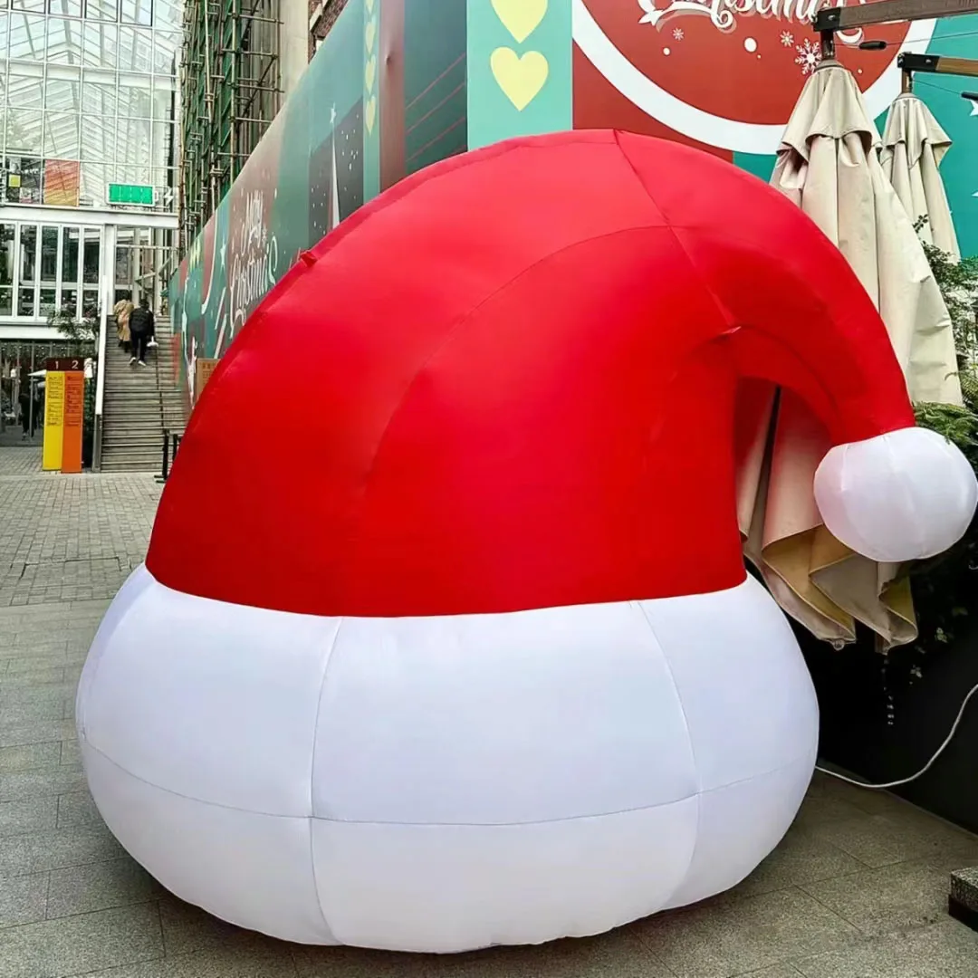 3M-Inflatable-Christmas-Hat-Air-Blwo-Cartoon-Xmas-Hats-Decoration ...