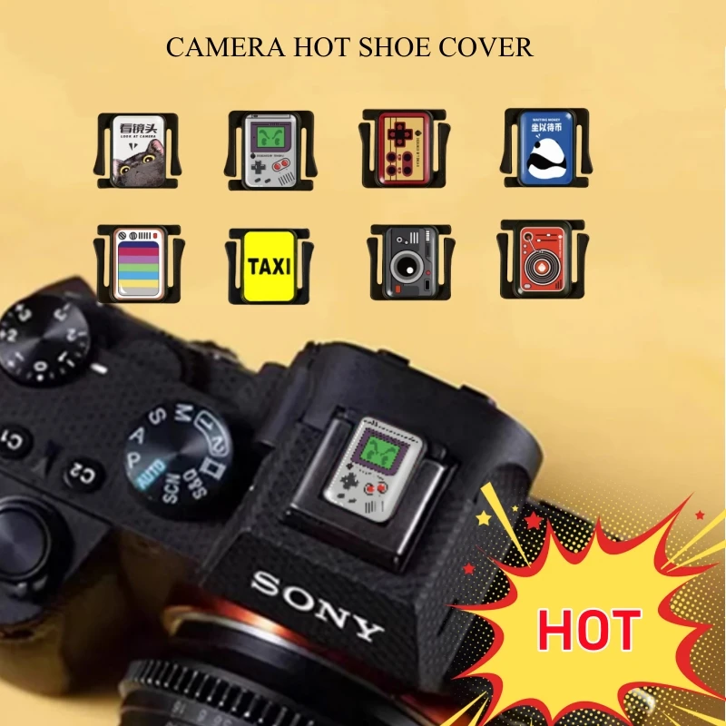 Camera Hot Shoe Cover Cartoon Pretty Flash Interface Cap for Fuji XT5 ...