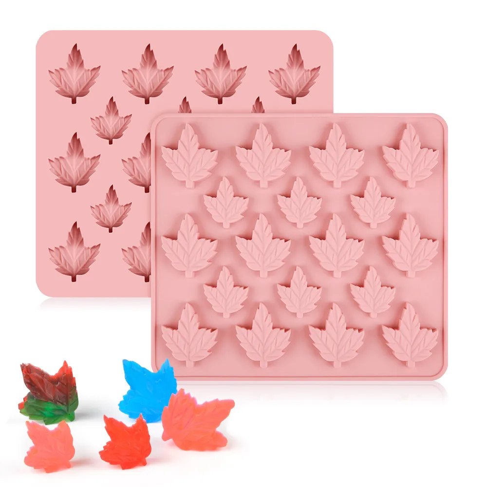 Mini-Maple-Leaf-Silicone-Mold-for-Cake-Decorating-Gummy-Candy-Mold ...