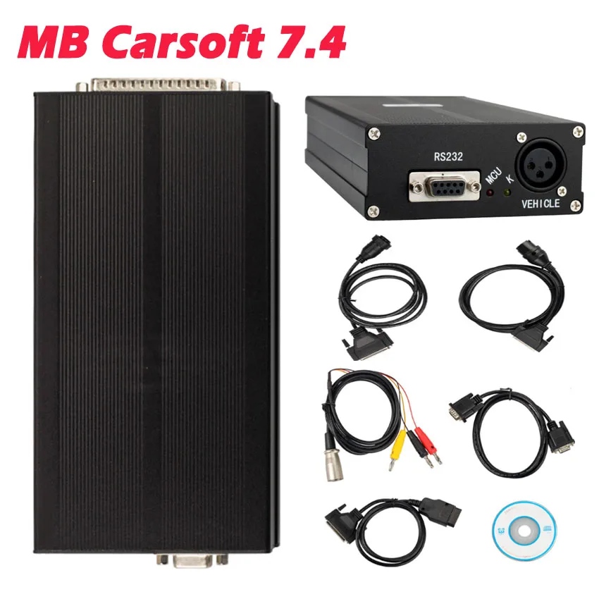 Mb Carsoft 7.4 Multiplexer Scanner Read Ecu Information Erase Fault ...