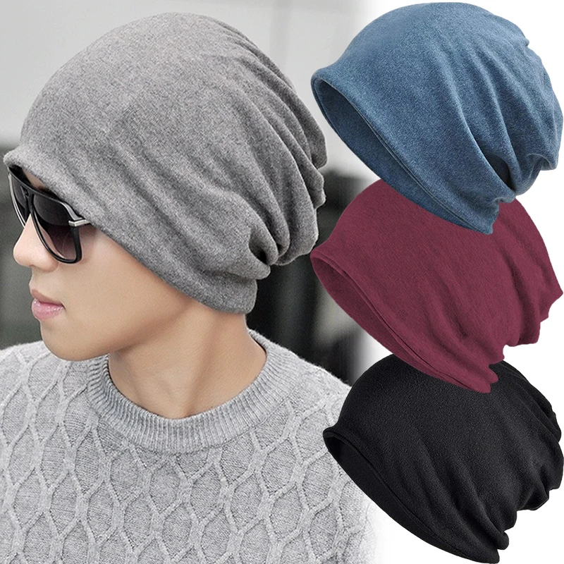Gorro-holgado-de-algod-n-Hip-Hop-gorro-suave-y-ligero-para-correr-gorro ...