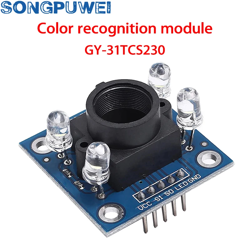 Color sensing module GY-31 TCS230 TCS3200 color sensor module color ...