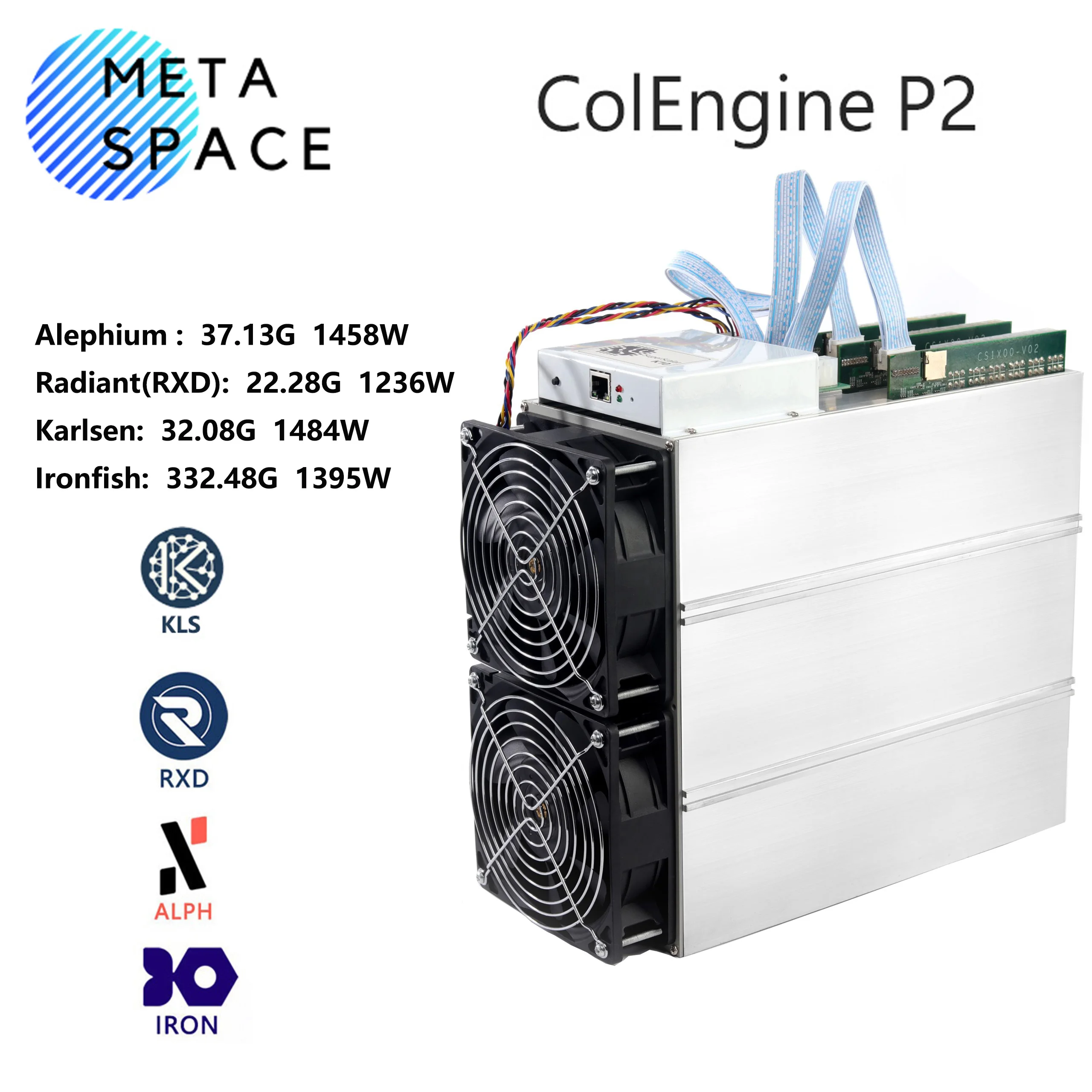 New-ColEngine-P2-Asic-Miner-FPGA-Miner-Support-4-Algorithm-Alephium ...