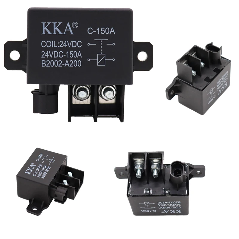 KKA-C150 12V/24V 150A Tyco Type Automotive Relay, High Current Car ...