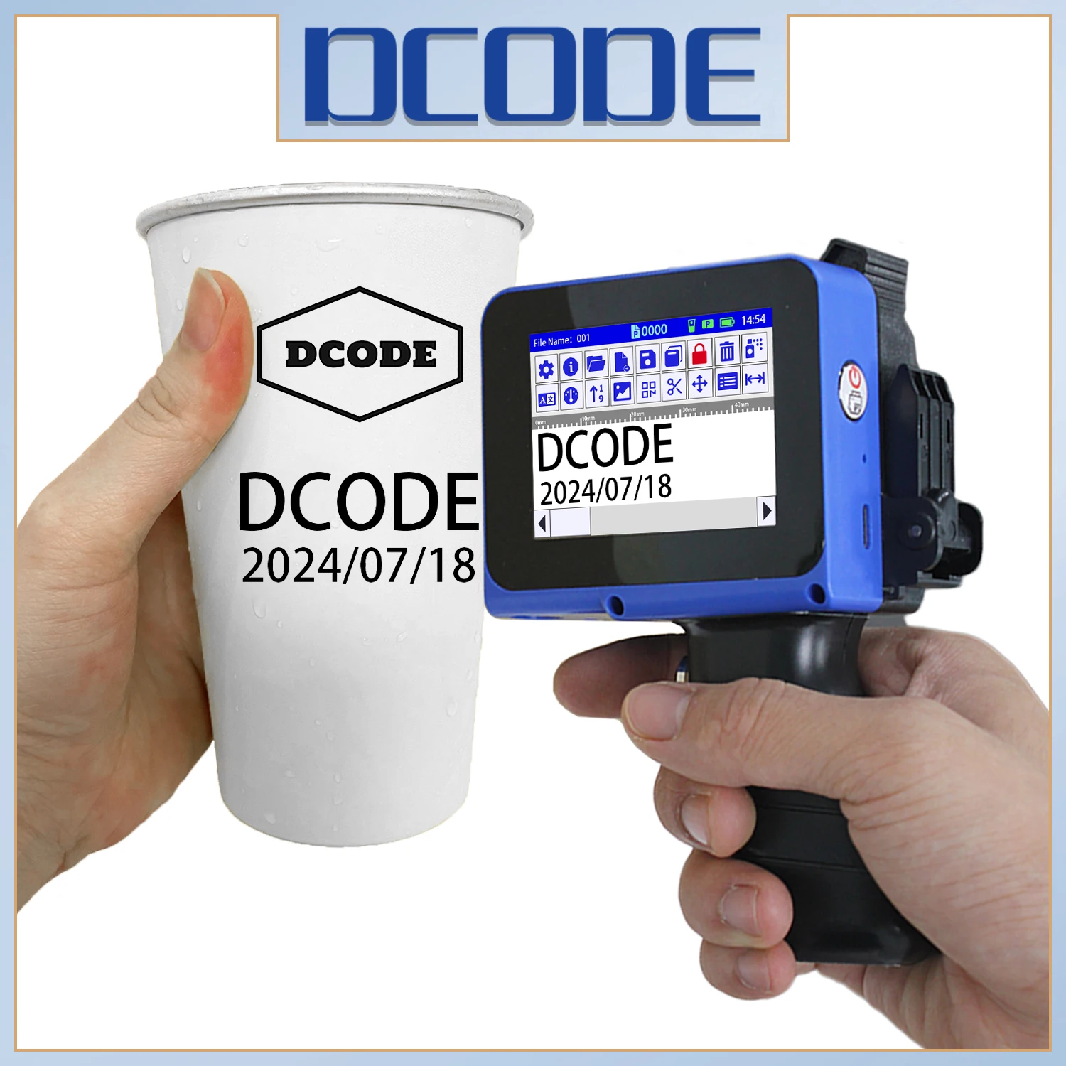 DCODE-DC12-12-7mm-Portable-Mini-Printer-Split-Mini-Inkjet-Printer-Text ...