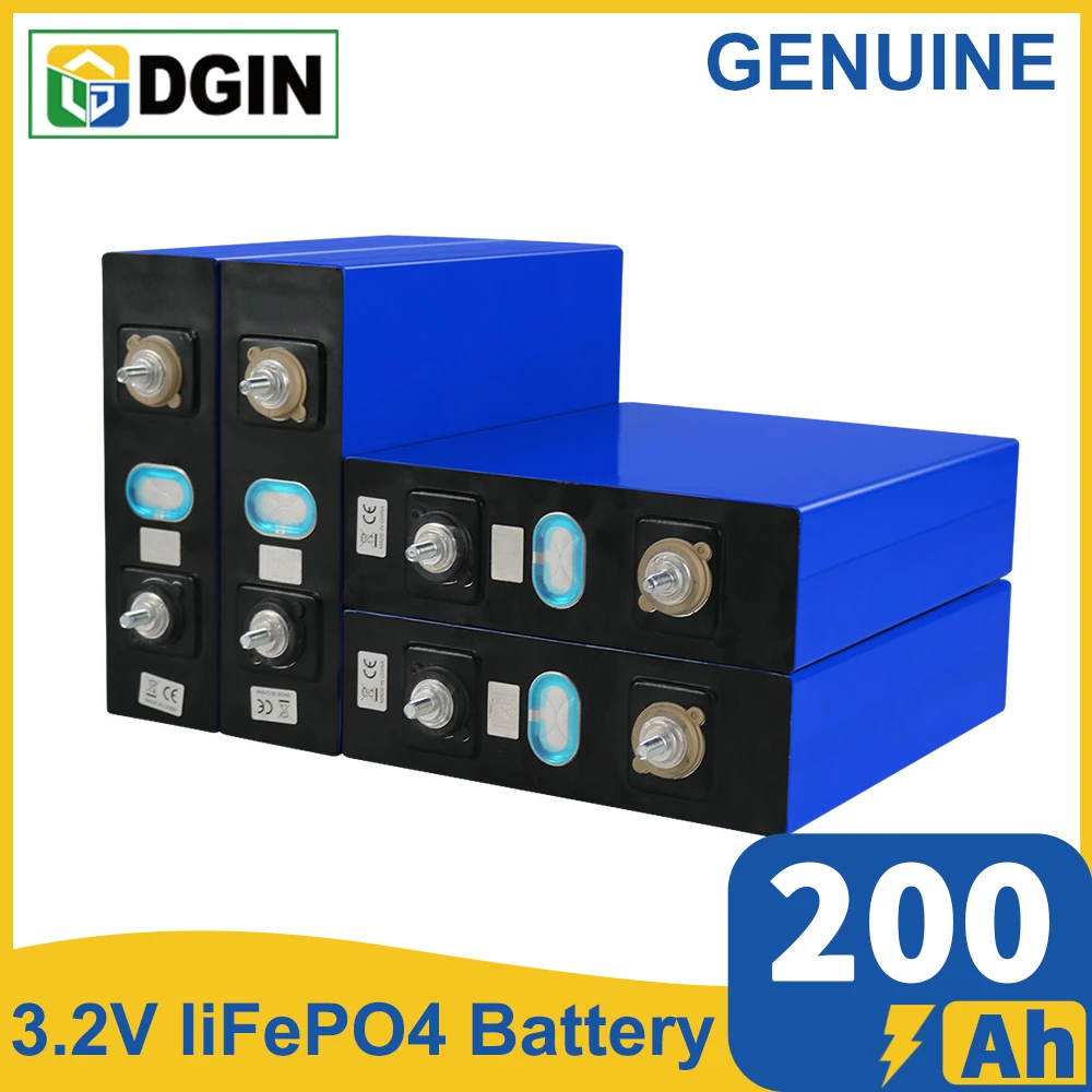 Grade A 3.2v 200ah Lifepo4 Battery High Capacity Lithium Iron Phosphate ...