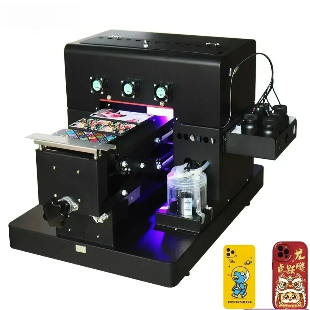 SIHAO A4 UV Printer Flatbed UV Flatbed Sticker Label Printer Machine ...