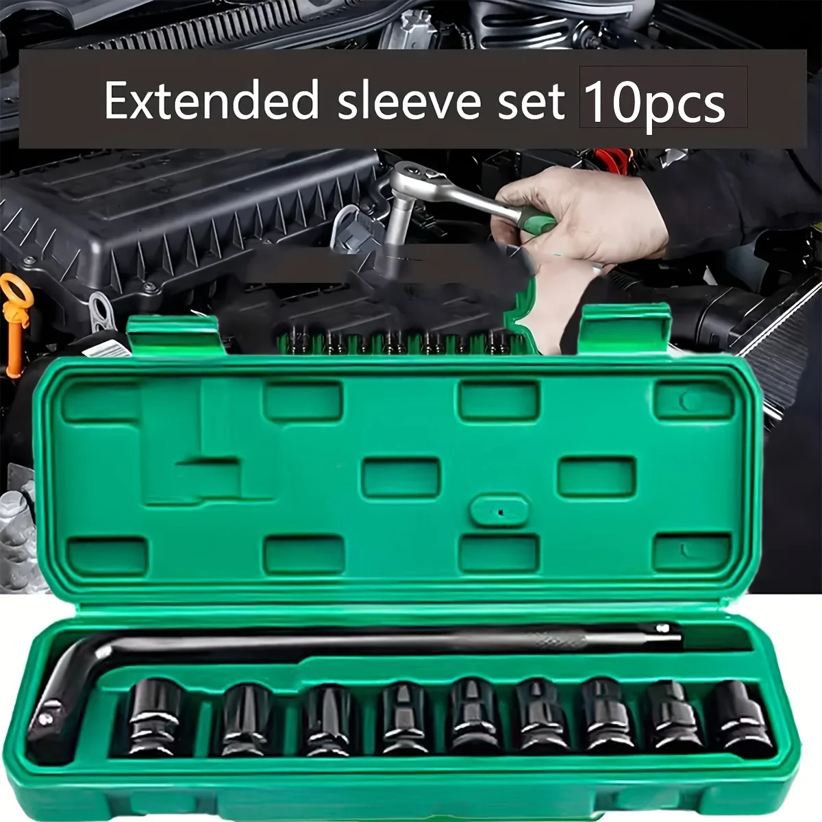 10pcs-8-17mm-8-24mm-Electric-Socket-Tool-Wrench-Adapter-Hand-Tool-High ...